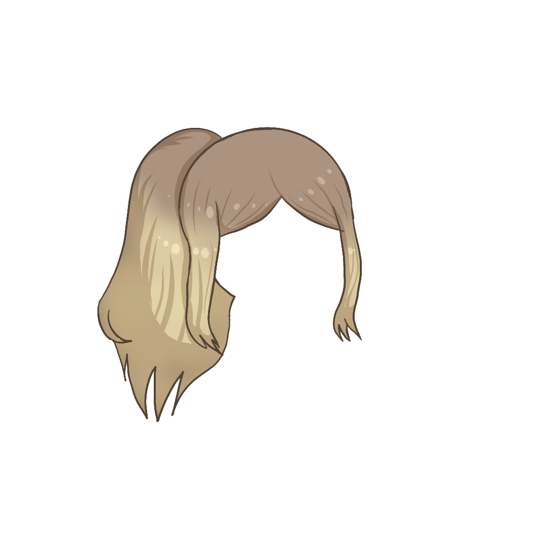 Gacha Life Body Base With Hair Gacha Gachalife 46aa Aad3 Capelli
