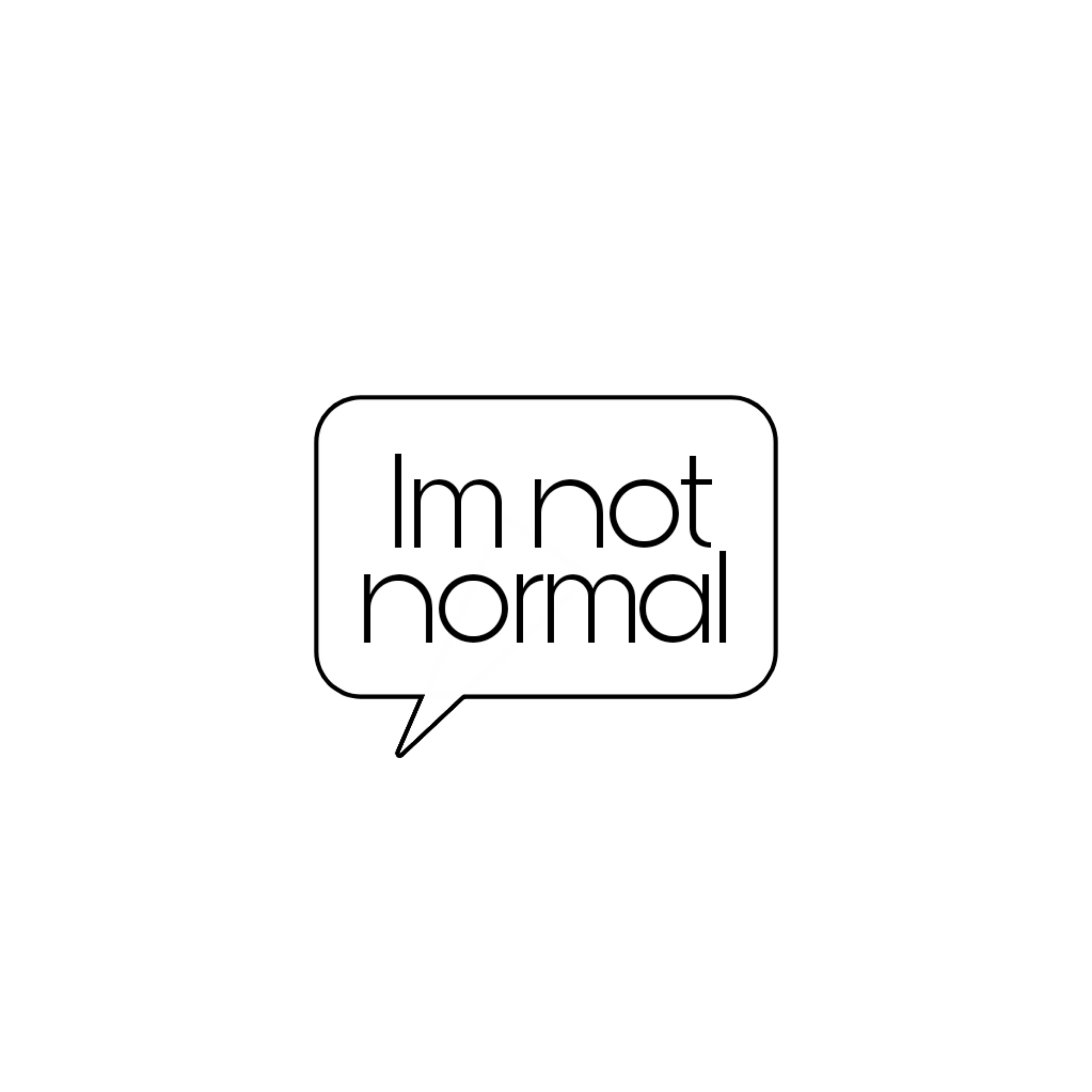 Notnormal Not Normal Freetoedit Sticker By anxiouslycharli