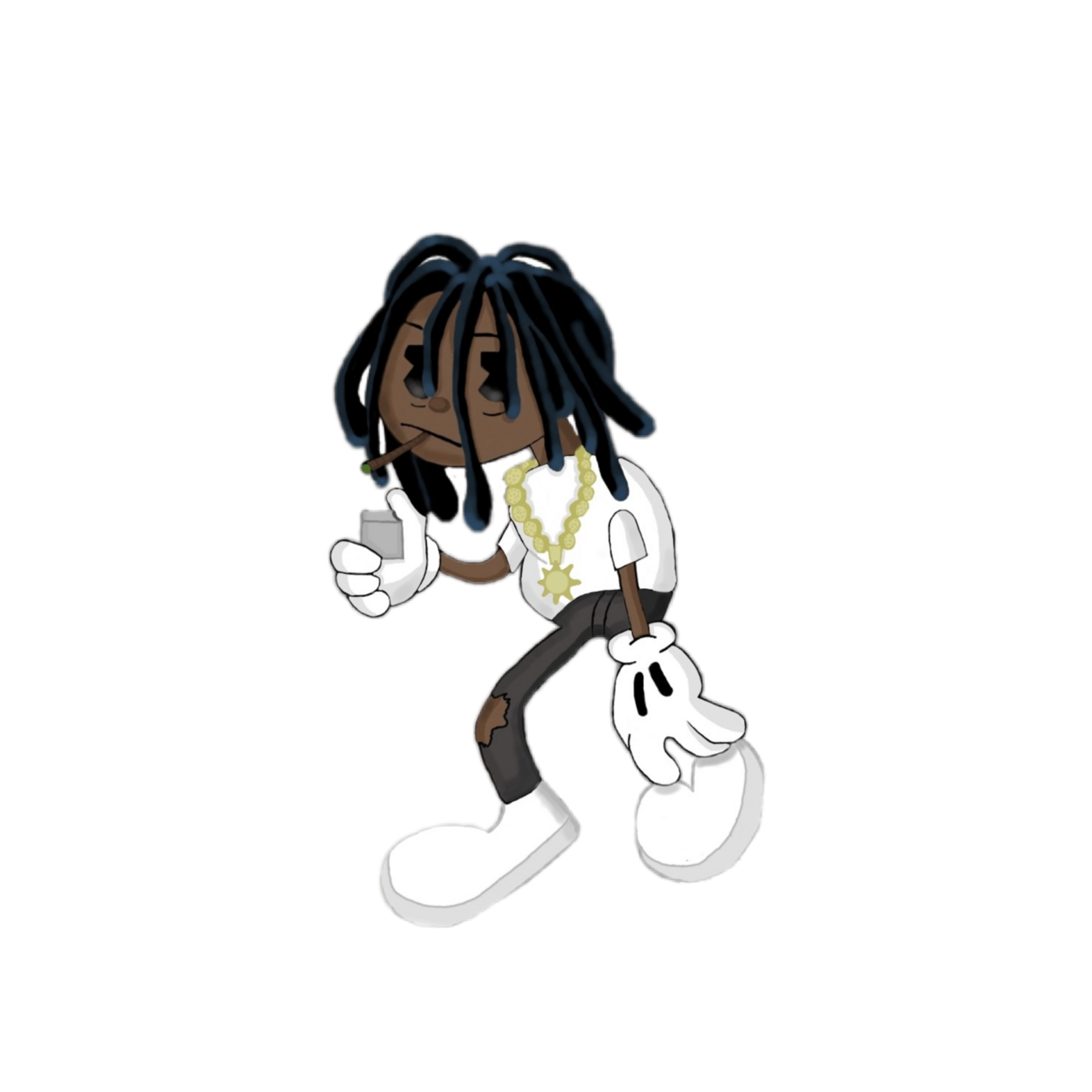 Chief Keef Cartoon Drawing