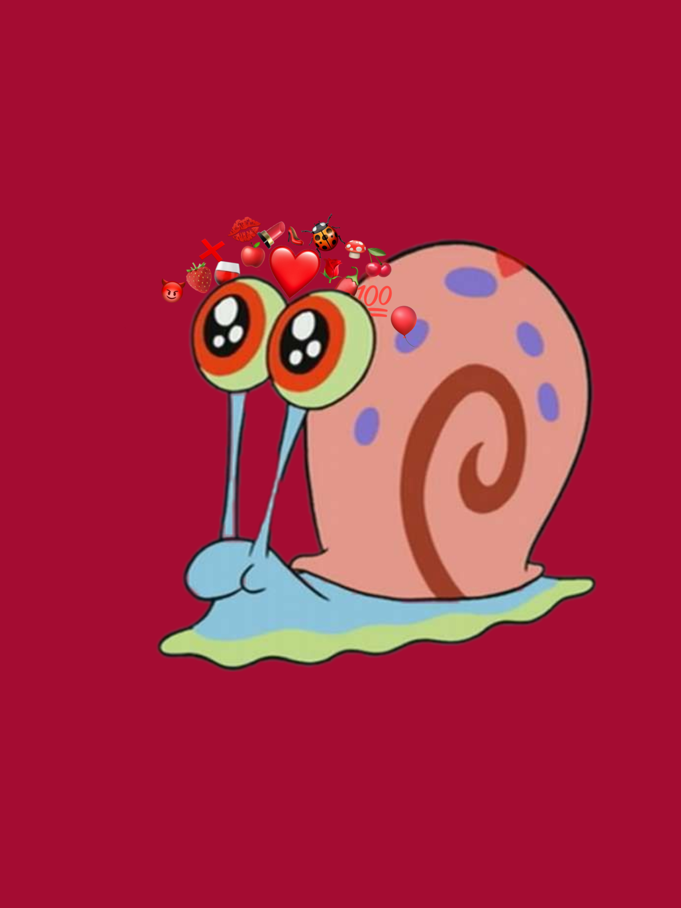 Gary The Snail Wallpaper