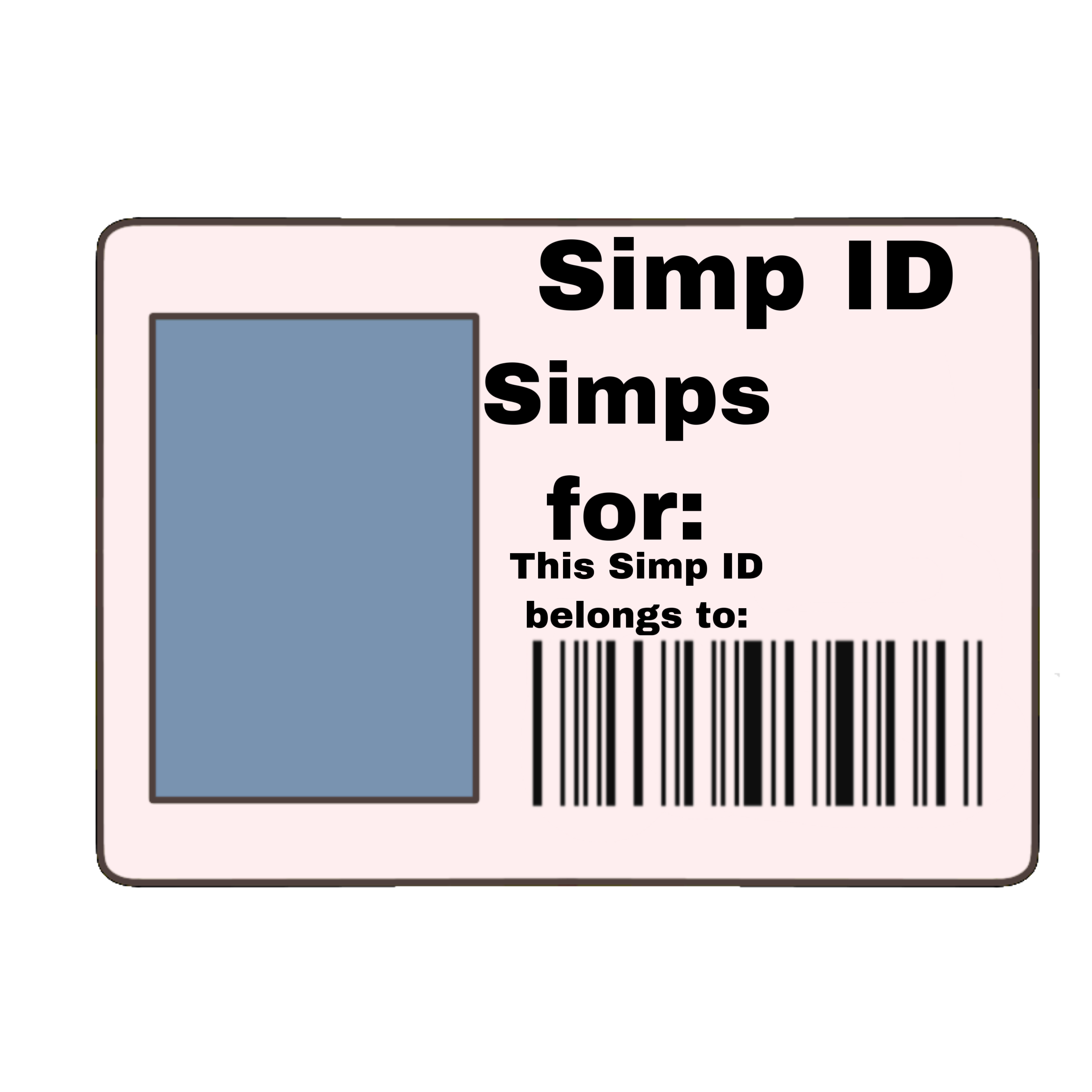 Simp Id Card - Printable Cards