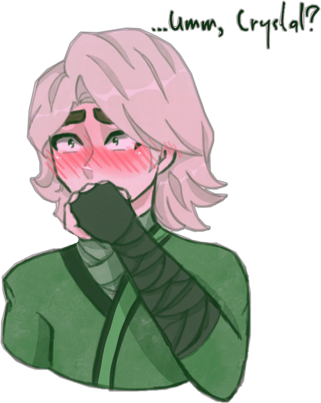 lloydgarmadon lloydgreenninja sticker by @scarlettotterart