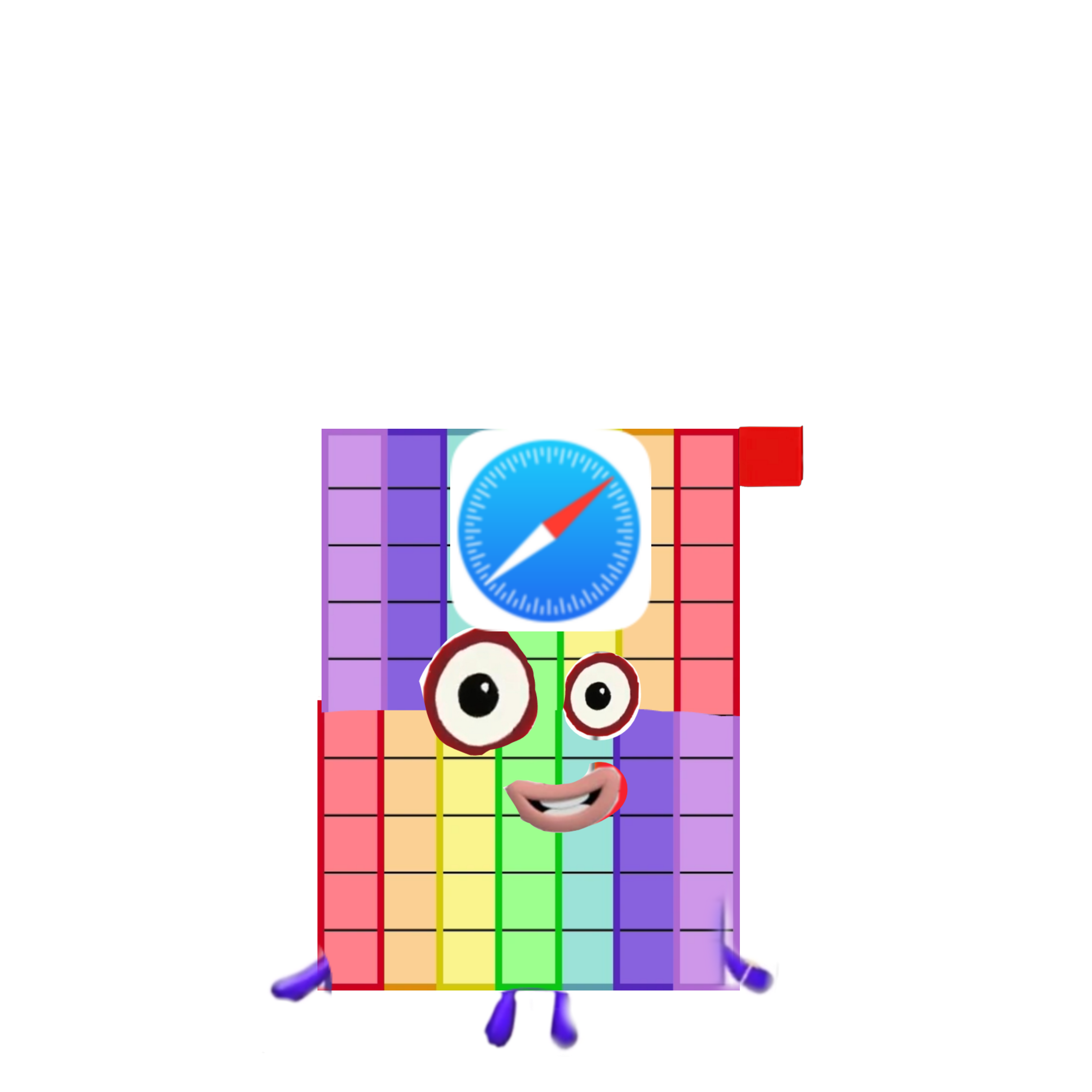 numberblocks-freetoedit-numberblocks-71-sticker-by-3156401