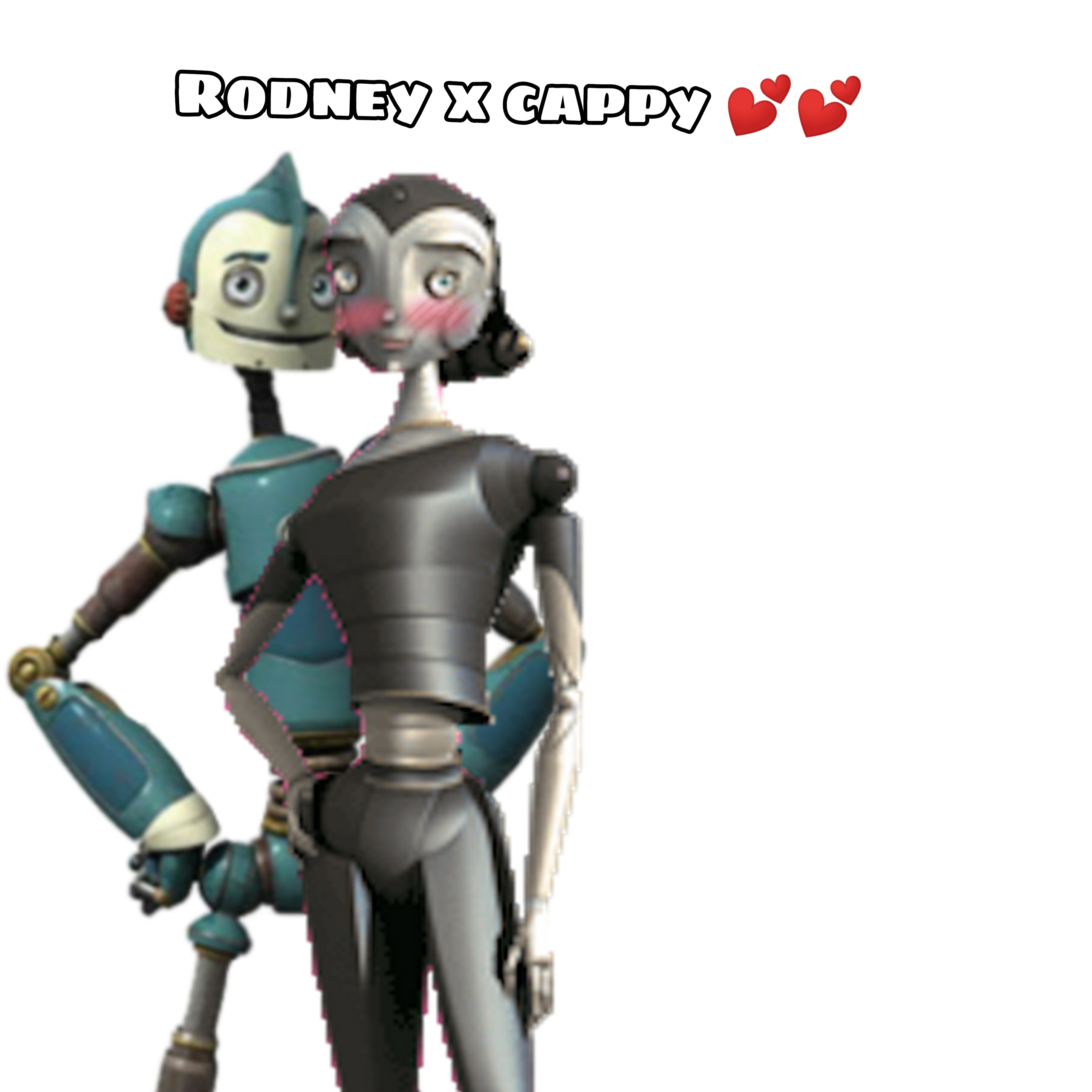 Robots Rodney And Cappy